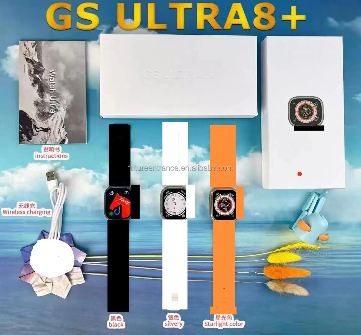 X9+ultra2 Smartwatch Amoled 2.01 Inch Screen 1gb Local Storage Chat Gpt ...