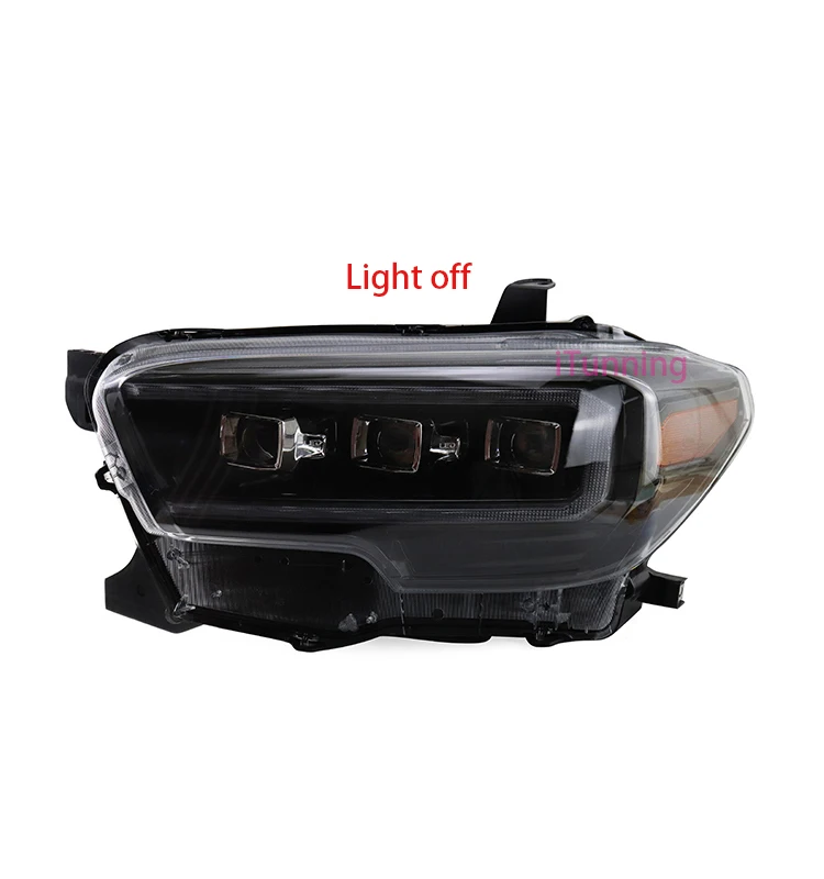 Vland New Design Parabolic Reflector Dynamic Drl Full Led Car Headlight ...