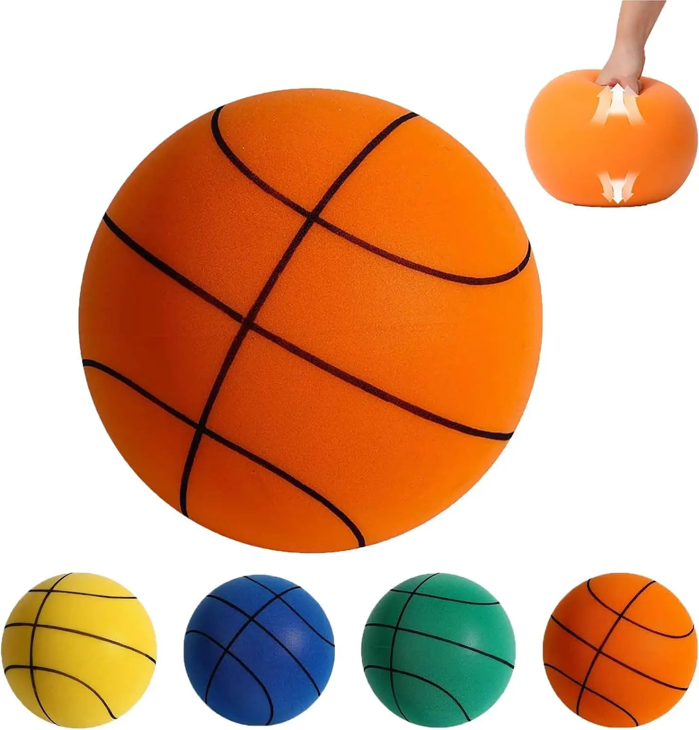 Silent Basketball Dribbling Indoor Foam No Noise Training