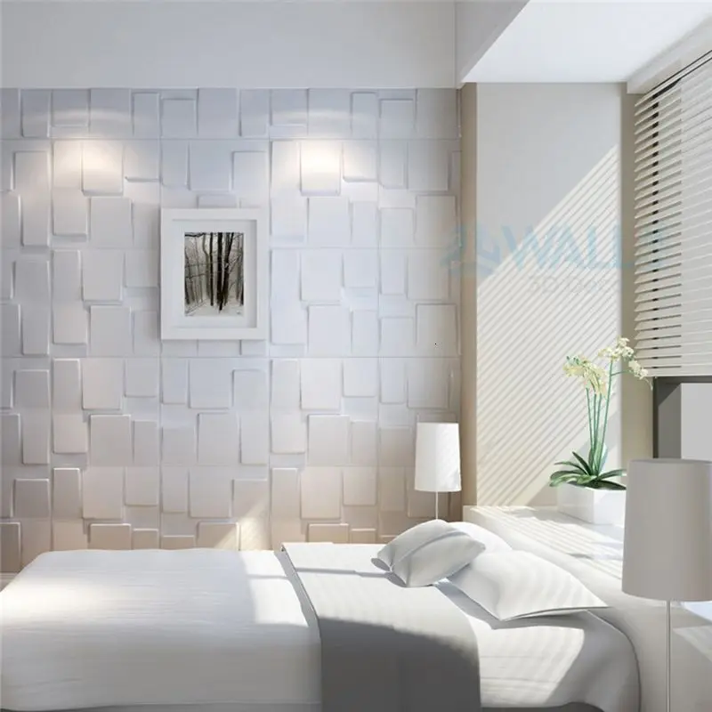 PVC Waterproof 3D Wall Panels for Elegant Interior Decor