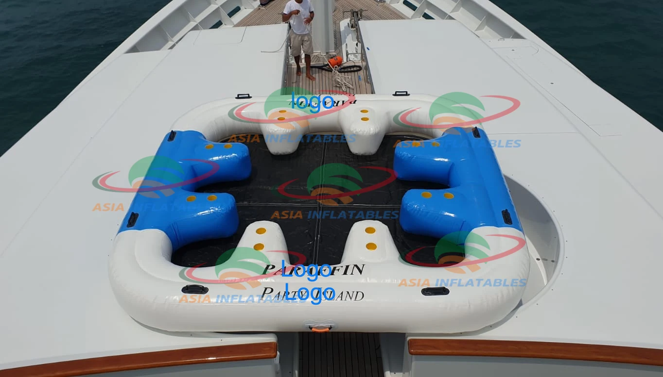 Giant Flamingo Inflatable Float Dock Water Fun Pool PVC Inflatable ...