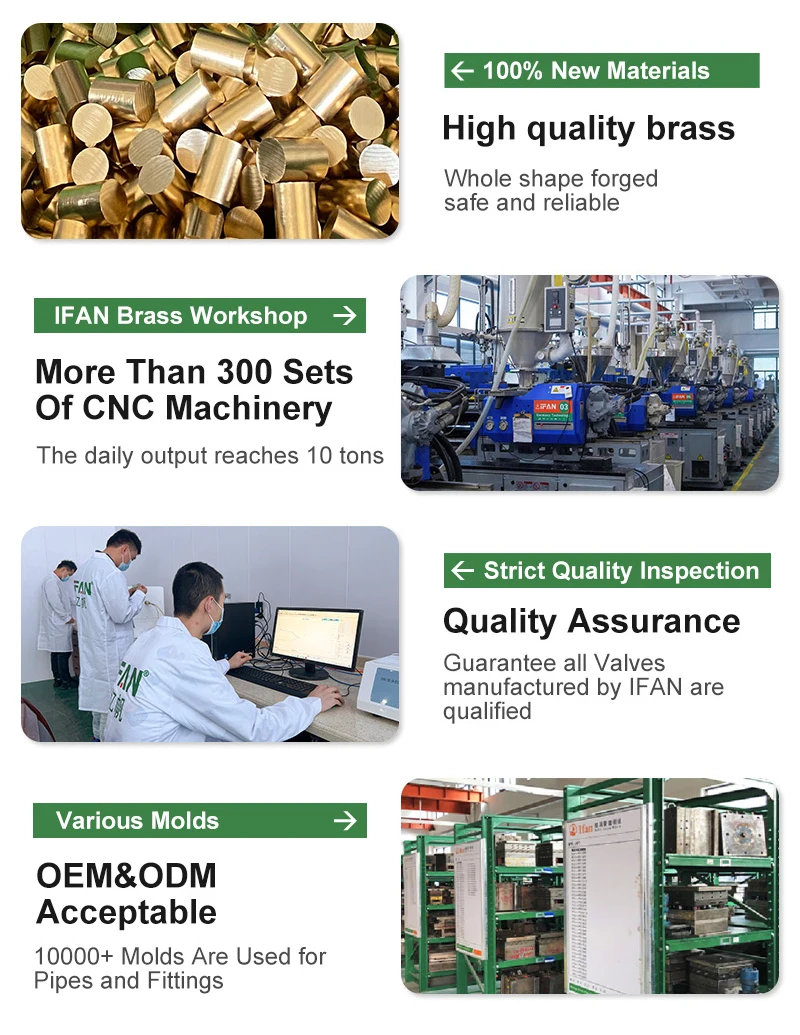 IFAN Brass Angle Valves - Durable, High-Pressure Solutions