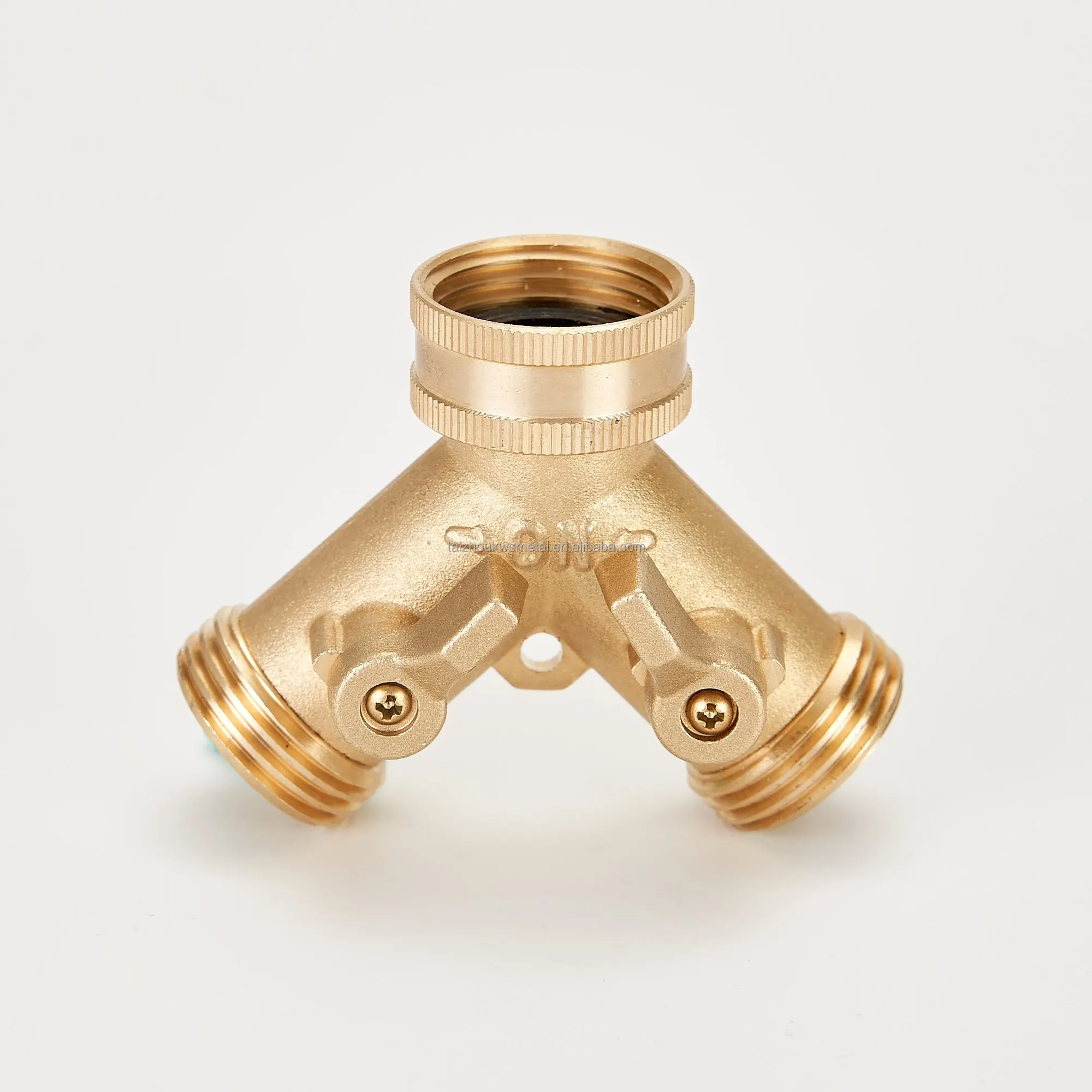 Two Way Y Type Brass Garden Connector Water Irrigation Adaptor| Alibaba.com
