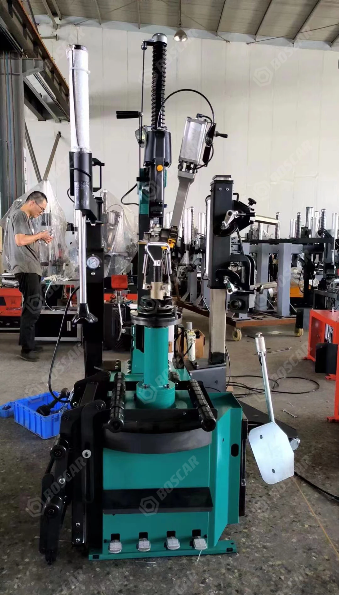 Luxury 28" Non-touch Automatic Tyre Changer & 28" Wheel Balancer ...