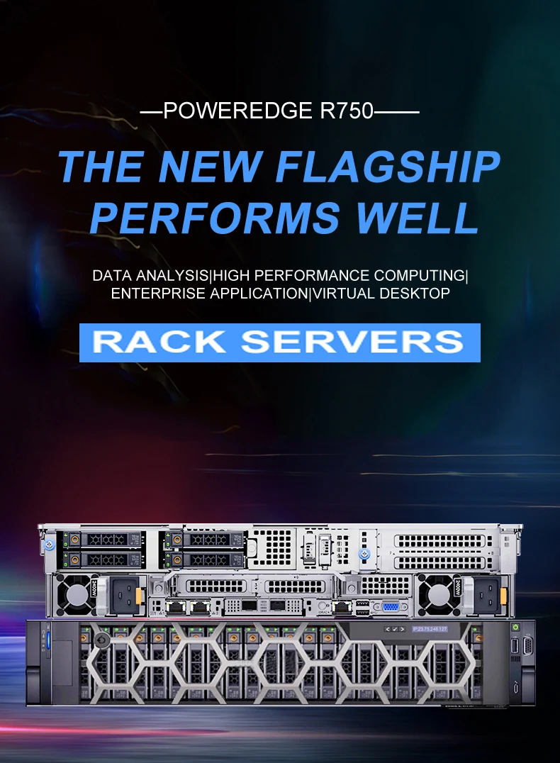 Original Poweredge R750 R760 Server Xeon Processor Rack Server R750xa ...