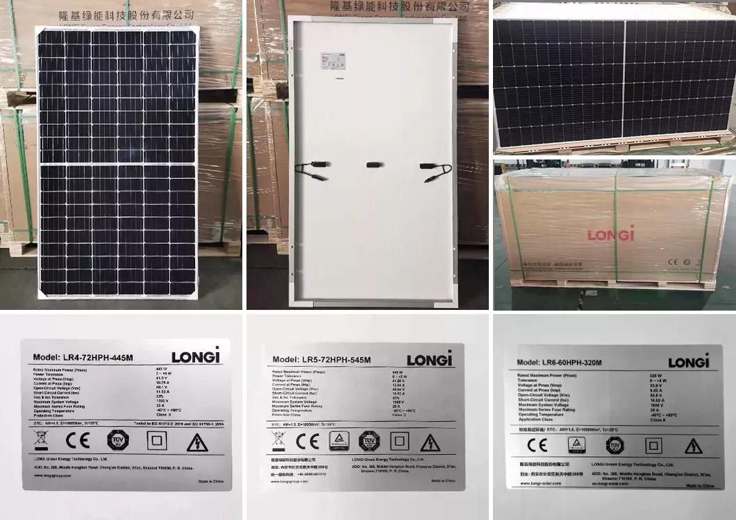 Longi Hi Mo 7 LR5-72HGD 560-590M PV Module - 580W Solar Panels