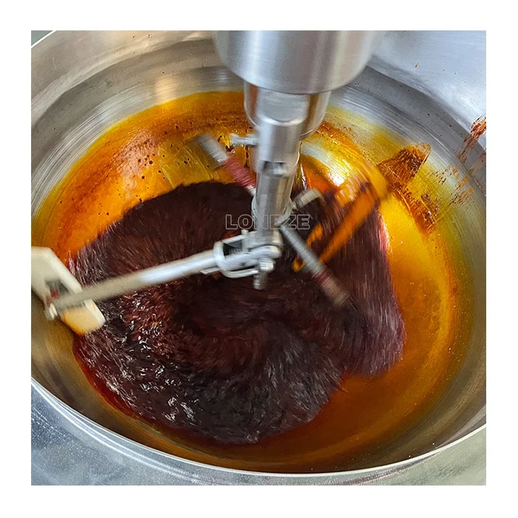 Multi-function Big Capacity Automatic Industrial Gas Cooking Mixer ...