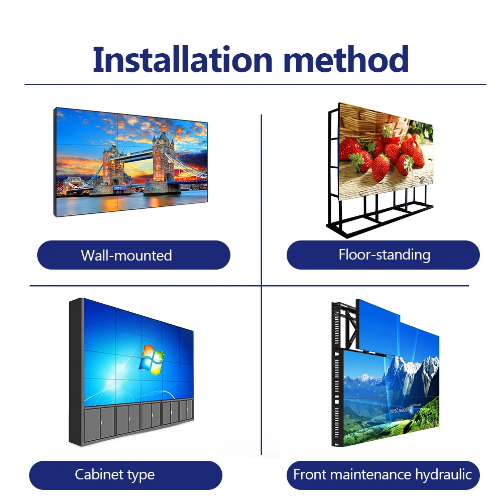 VETO LCD Video Wall - 4K HD Display for Indoor Advertising