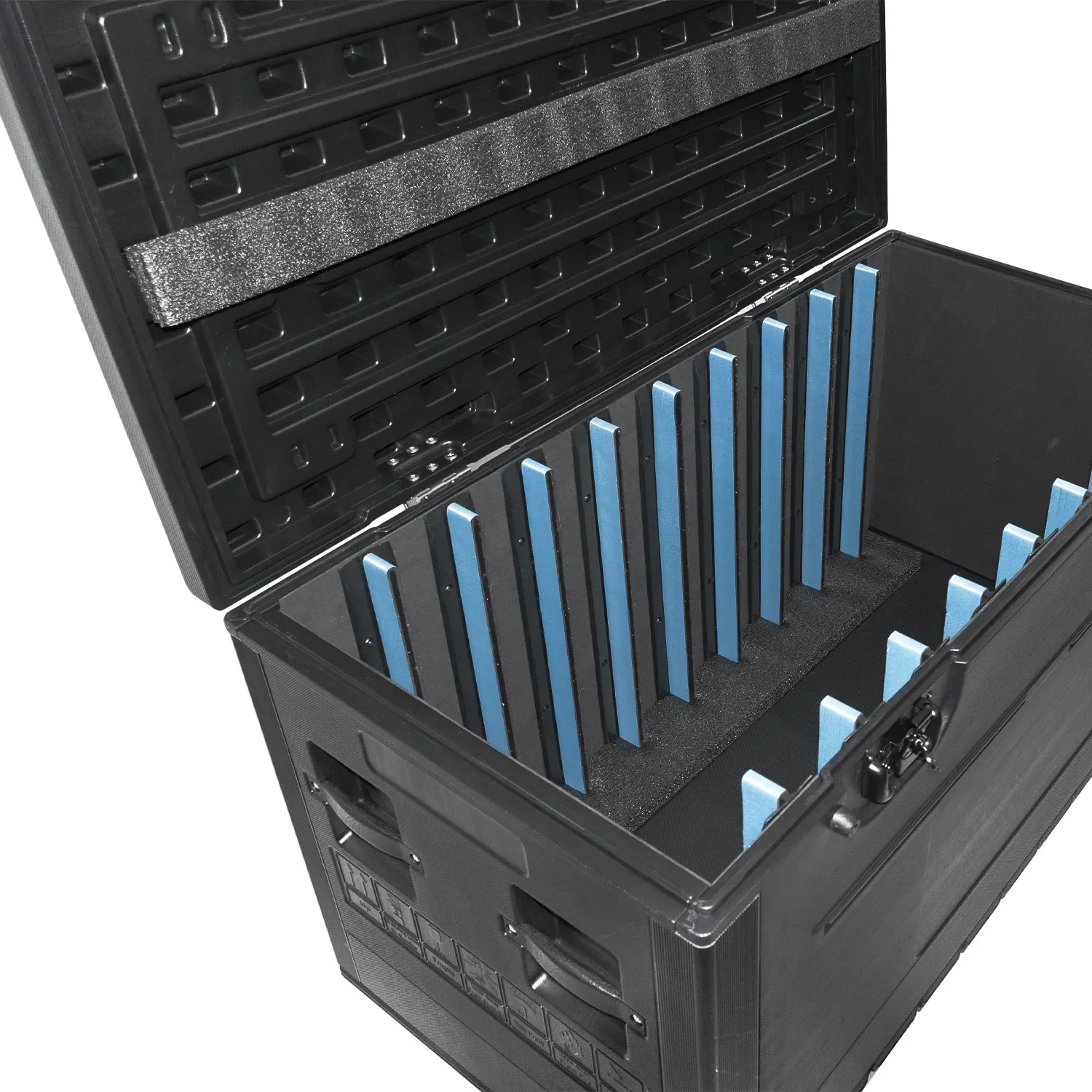 OEM PE Hard Plastic Flight Case for Stage Lights 2in1 Foldable Stage ...