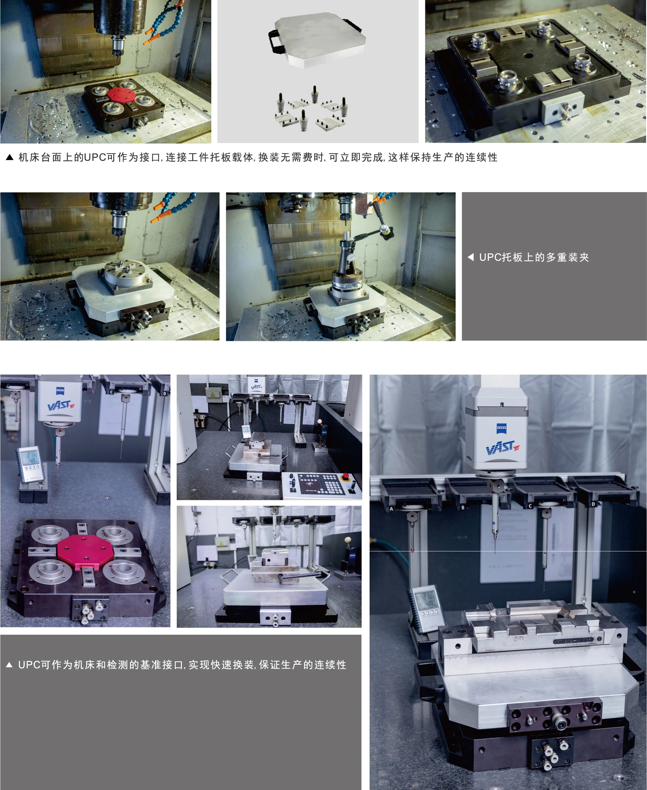 CNC UPC chuck robot system chuck with powerful clamping force for CNC ...