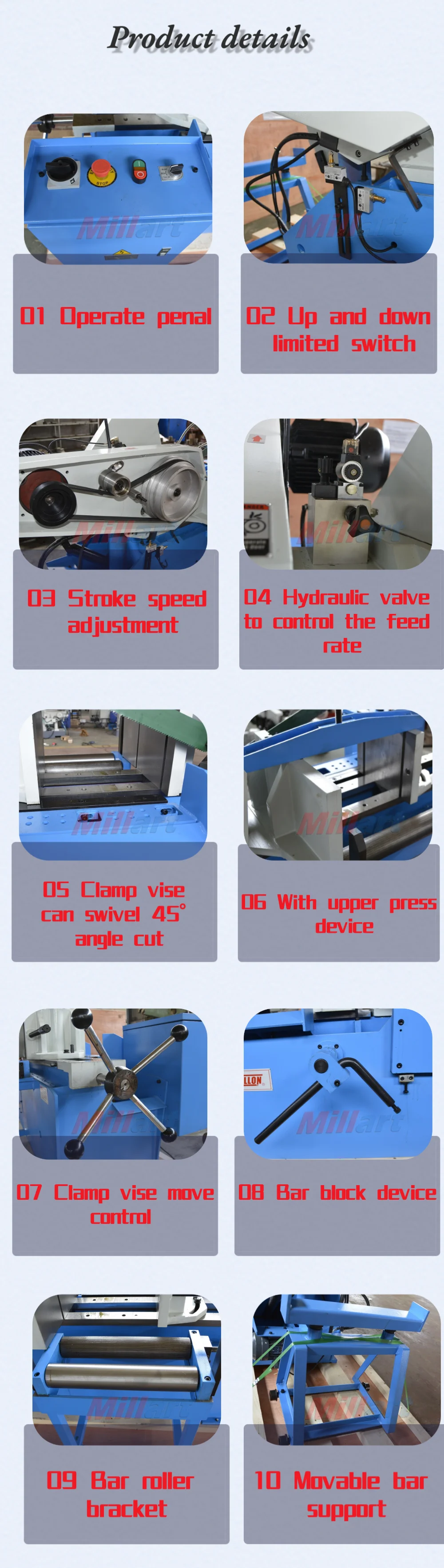 Power Hack Saw Machine Gl7140 Metal Hack Sawing Machine - Buy Hack Saw ...