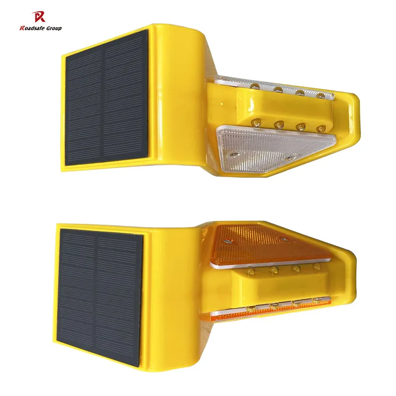 Alibaba.com: Solar LED cat eye reflective flashing light delineator for ...