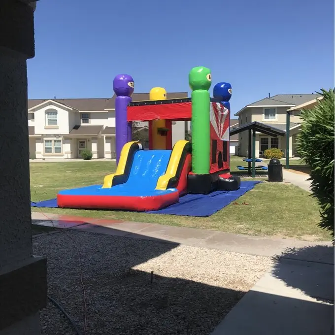 High Quality Inflatable Mini Castle With Pool and Slide Outdoor ...
