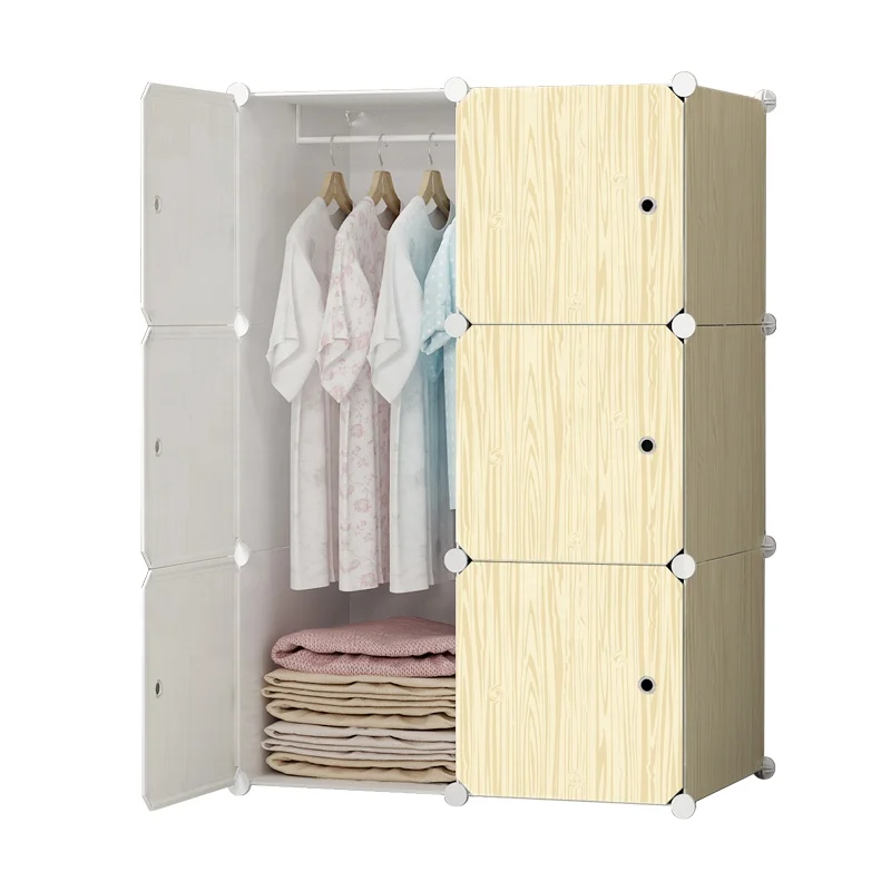 Modern Wood Grain Clothes Storage Cabinet with Small Size| Alibaba.com