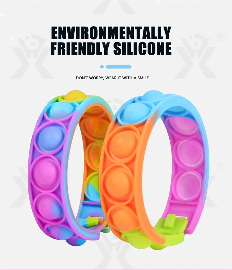 Chengji Bubble Poppers - Stress Relief Fidget Toy Wristbands
