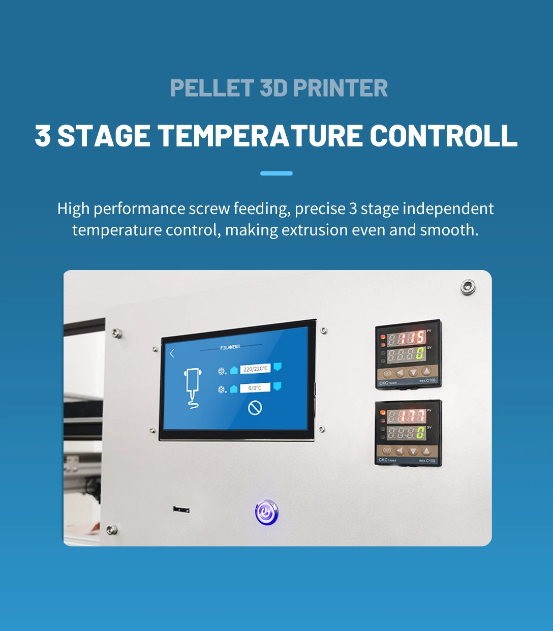 Pellet Imprimante 3d Particle Large Size 3d Printing Machine Industrial ...
