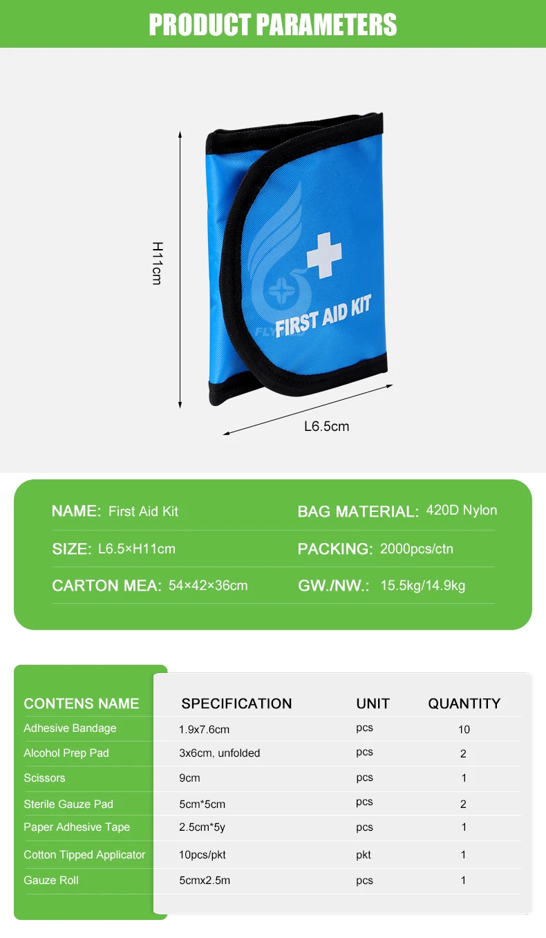 Mini First Aid Kit Survival Essentials Kit Supplies Medical First Aid ...