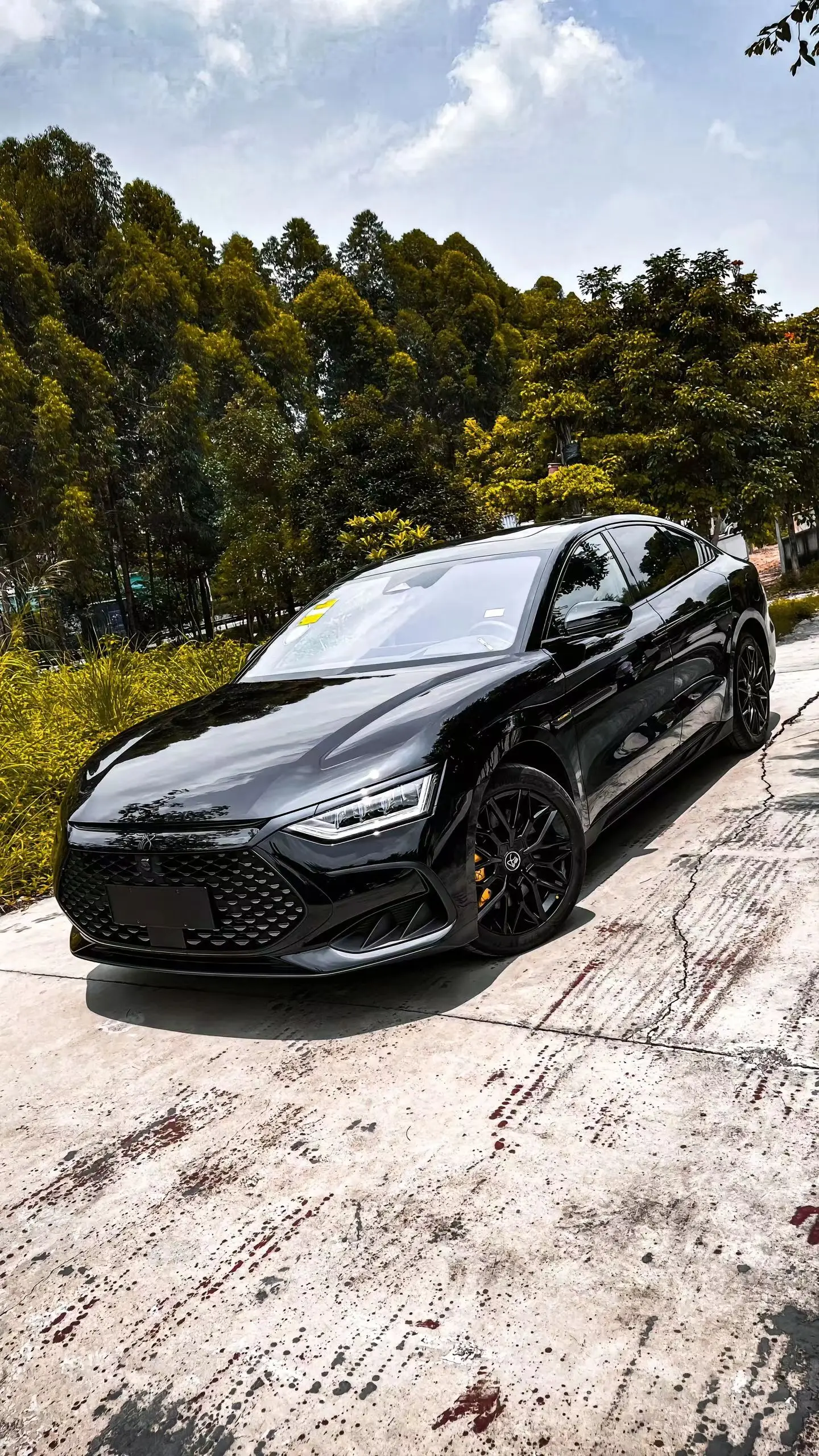 Hot 2024 Byd Han 2024 New Edition 4wd Ev 5 Seats Sport Han New Energy ...