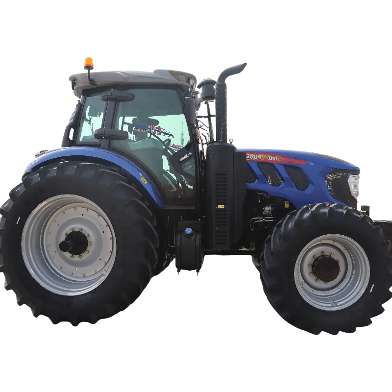 4WD Blue Agricultural Diesel Tractor Farmer's Used/New Tractor with YTO ...