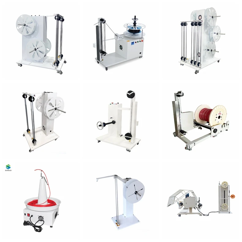 Sinrad SR-Q001 Automatic Cable Prefeeder Machine Wire Decoiler 100kg ...
