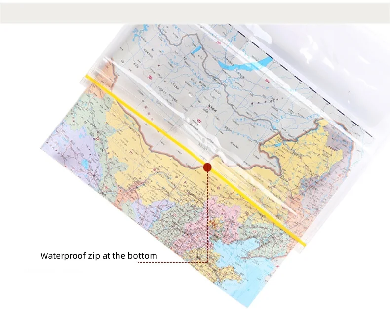 Waterproof Map Case Holder,Transparent Dry Bag Protector Pouch For ...