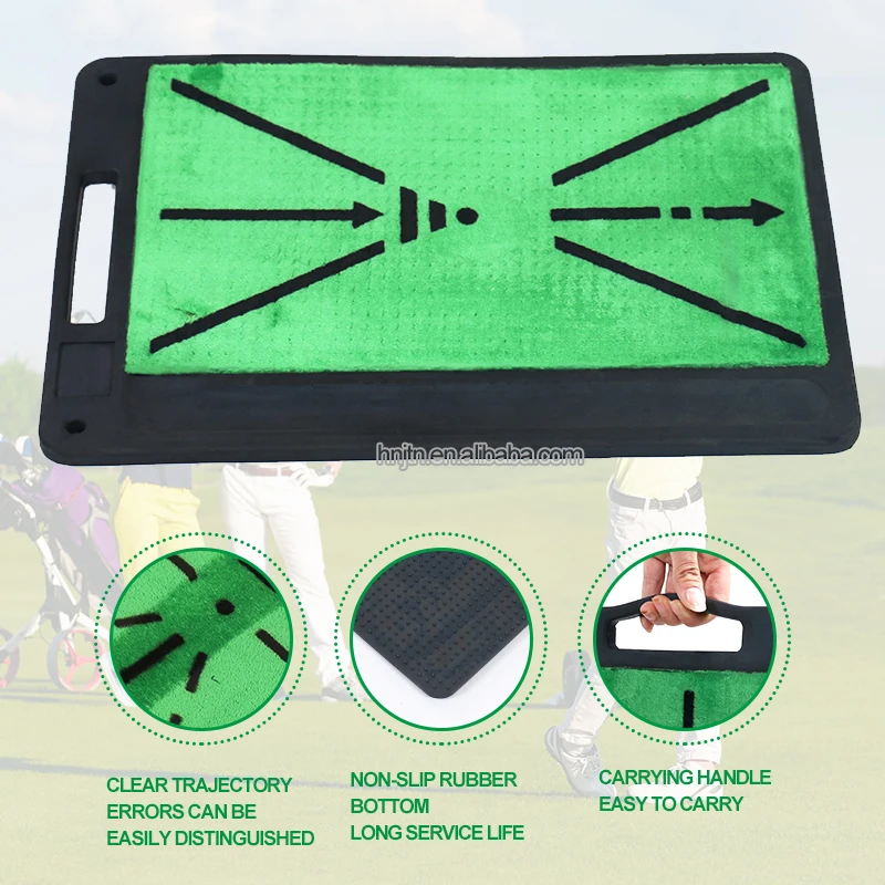 Velvet Golf Practice Mats Golf Swing Tracker Mat for Golf Training Aid ...