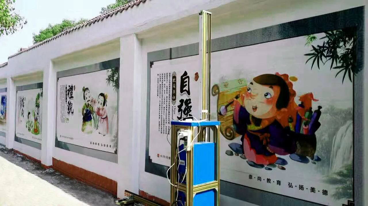 3d 잉크젯 직접 벽화 그림 벽 프린터 자동 인쇄 수직 벽 인쇄 기계 2880dpi 실내 실외 제공 Buy 벽 인쇄 기계 Uv 3d벽 벽화 인쇄 기계3d 5d 수직