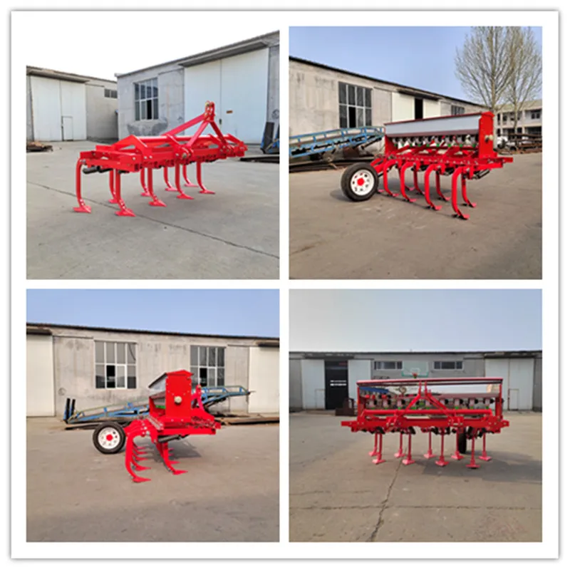 Agricultural Tractor-Mounted Cultivator & Fertilizer Machine