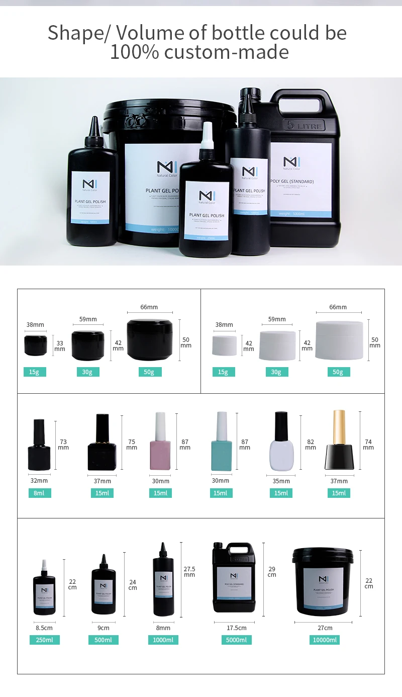 2022 Professional Nail Supplies Soak Off Gel Nail Polish Custom Private ...