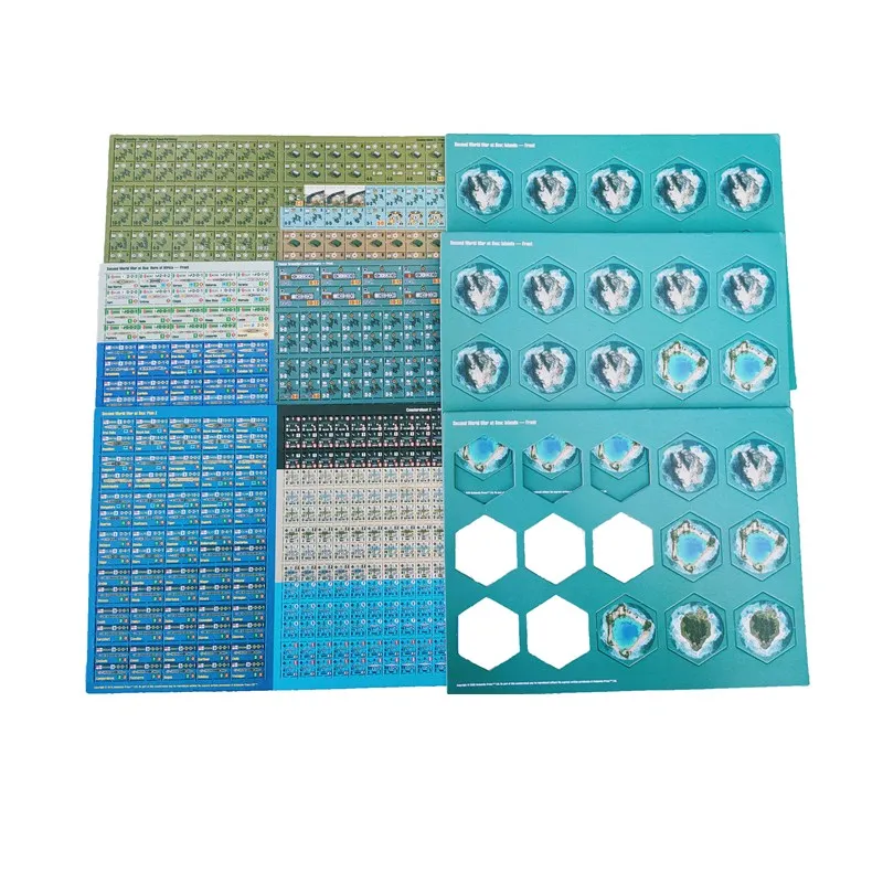 Alibaba.com: Customized die-cut cardboard game tokens with 4C printing ...