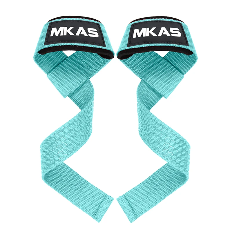MKAS Strength Training Gym Weight Lifting Strap Body Building Deadlift ...