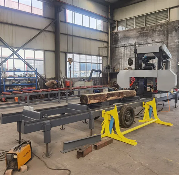 7.5kw Electric Motor Portable Sawmill - Efficient Wood Cutting