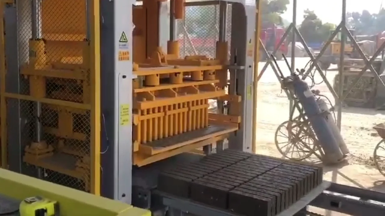 Xcmg Official Block Brick Laying Moulding Machine Mm6-15 Brick Making ...