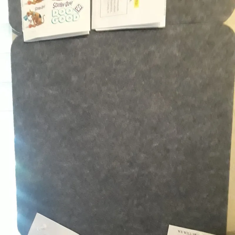 Notice Board Felt Board Or Felt Surface With Push Pins Wall Mounted ...