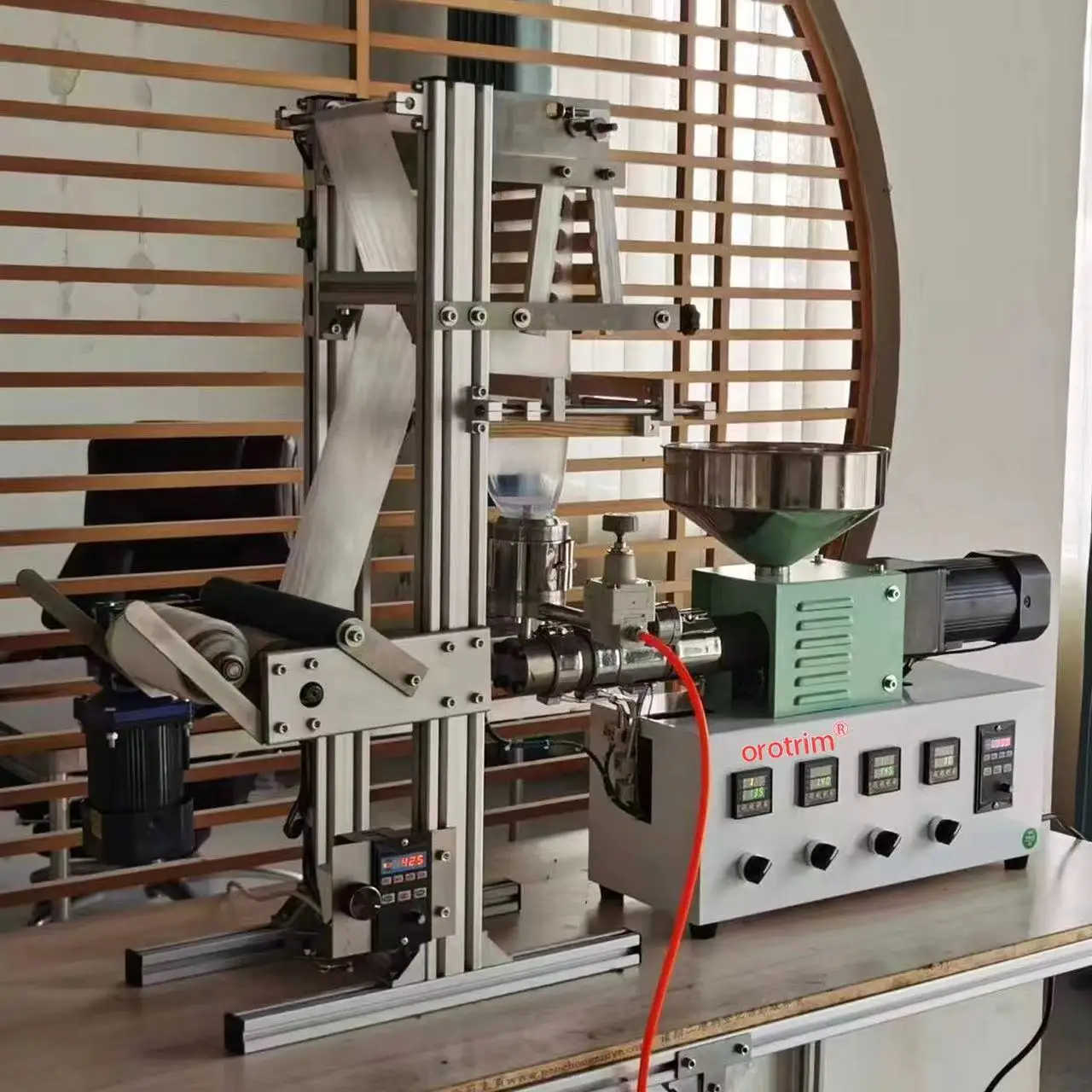 SJ25 Single Screw Extruder Single Screw Mini Extruder Machine Lab ...