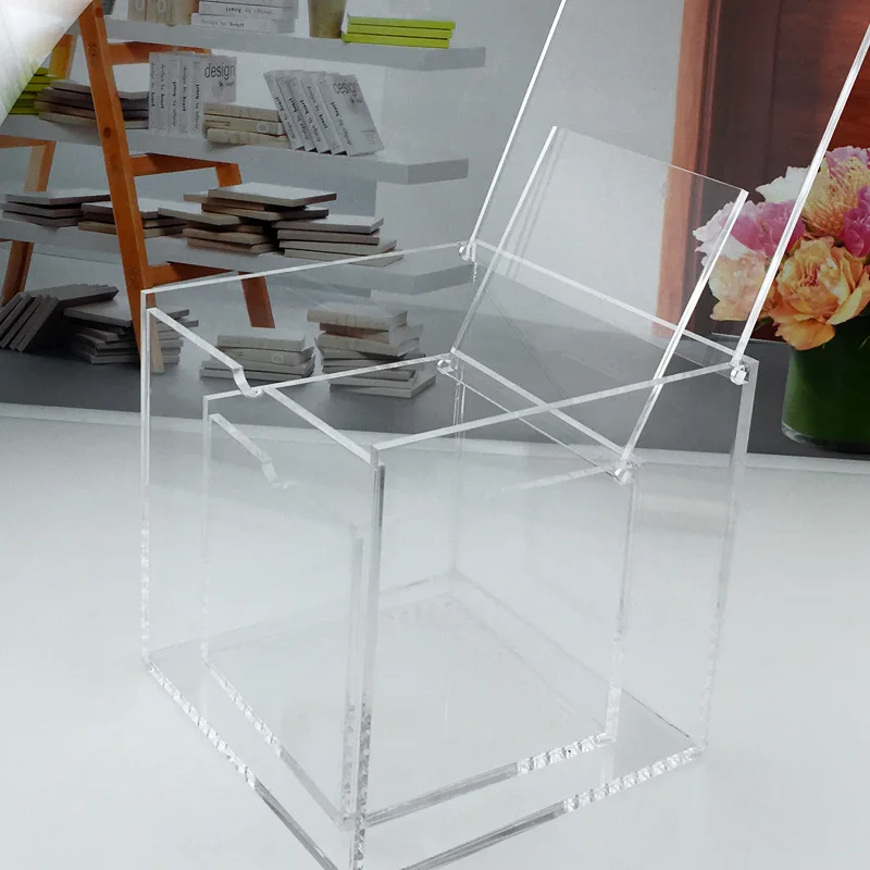 Transparent Acrylic Square Box With Lid Dust-proof Acrylic Box Acrylic ...
