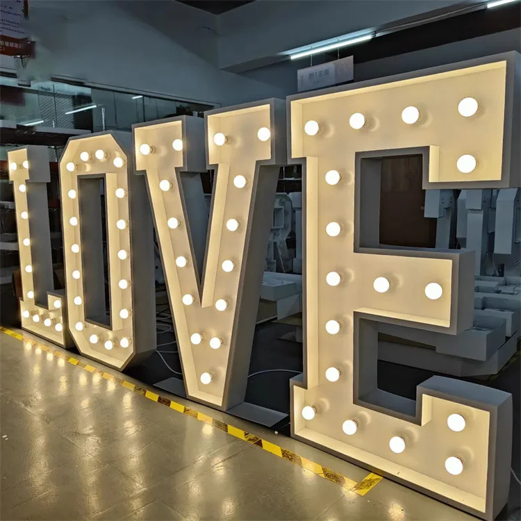 Customize Front-lit Sign Letters Acrylic Lighted Signs 3d Marquee ...