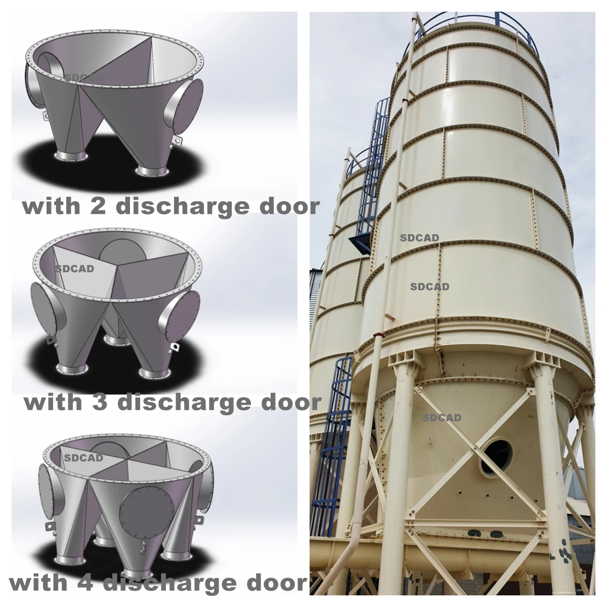 400 Ton Cement Silo for Sale - Durable & Efficient Storage