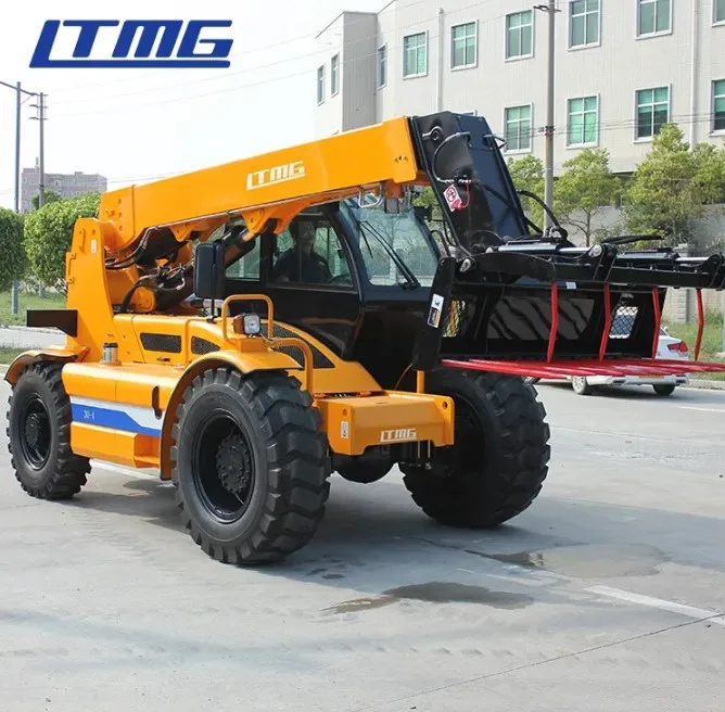 Liftsun Hydraulic Telehandler Boom Forklift 4x4 3ton 4ton 5ton ...