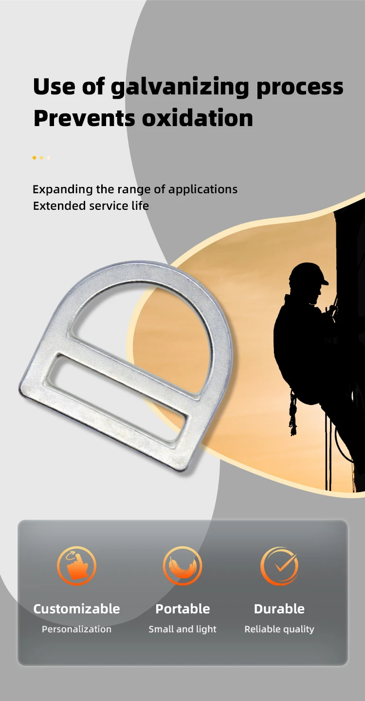 Jensan Custom High Quality 45mm Metal Adjustable D Ring Buckle For Seat ...