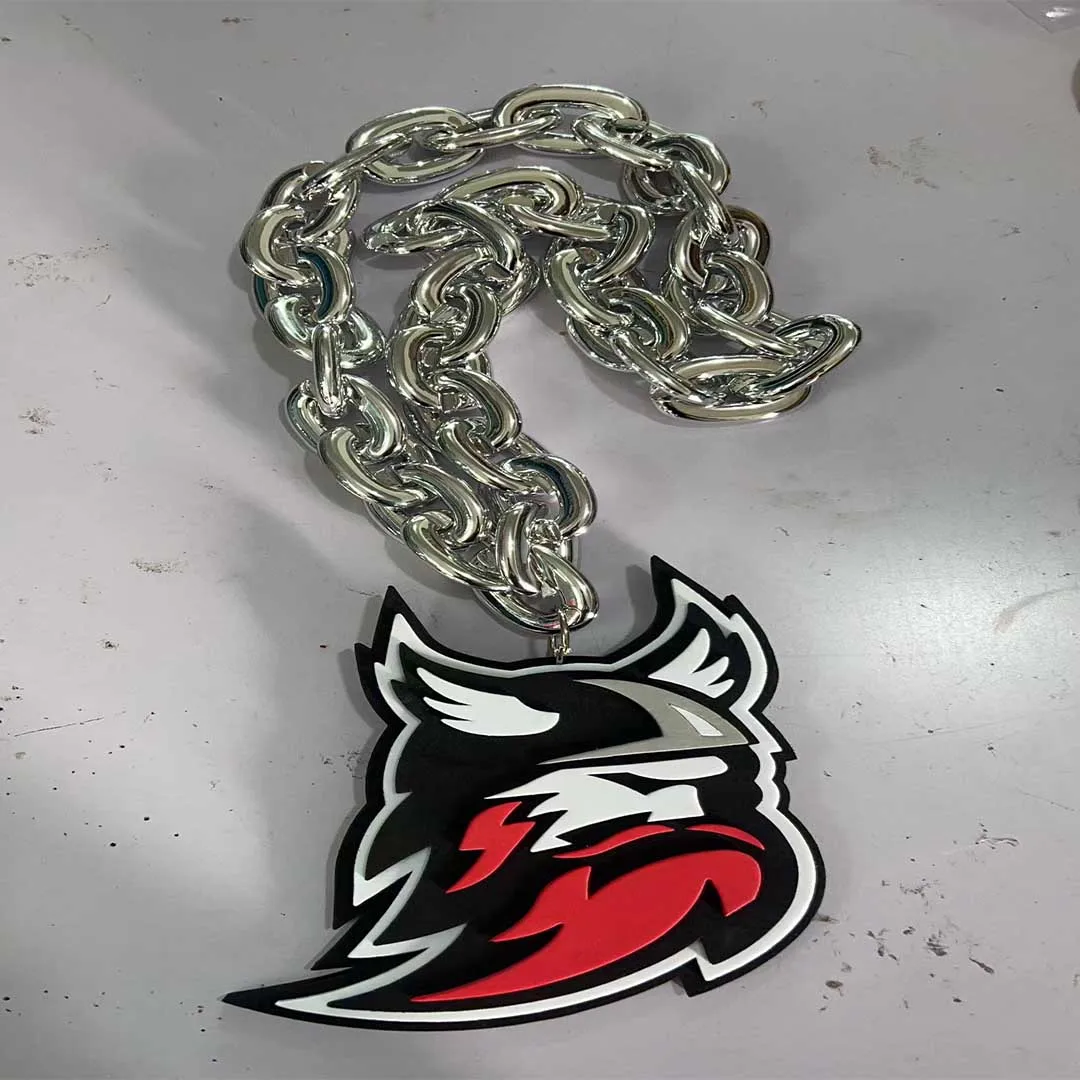 Fashion Quality Necklaces Gold-filled Custom Chain Strap Large Football ...