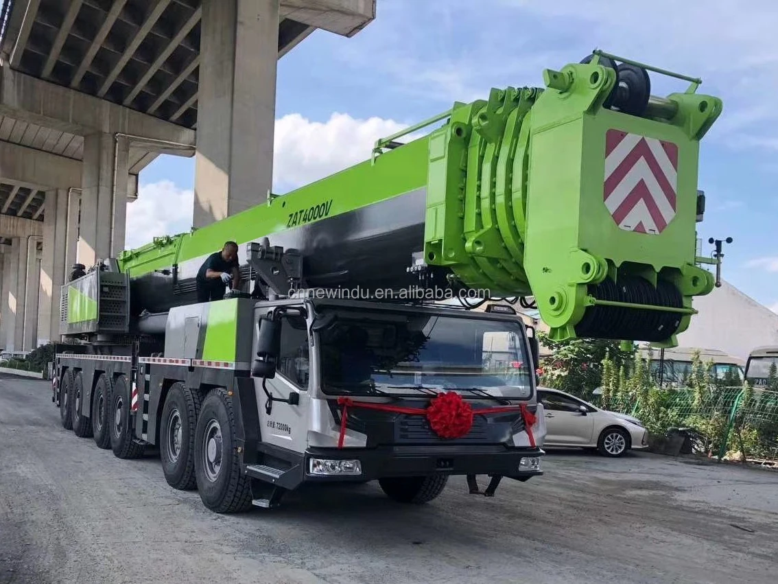 Zoomlion 400 Ton All Wheels Driving All Terrain Crane