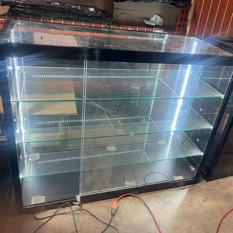70inch Full Vision Display Cases For Tobacco Retail Store Aluminum ...