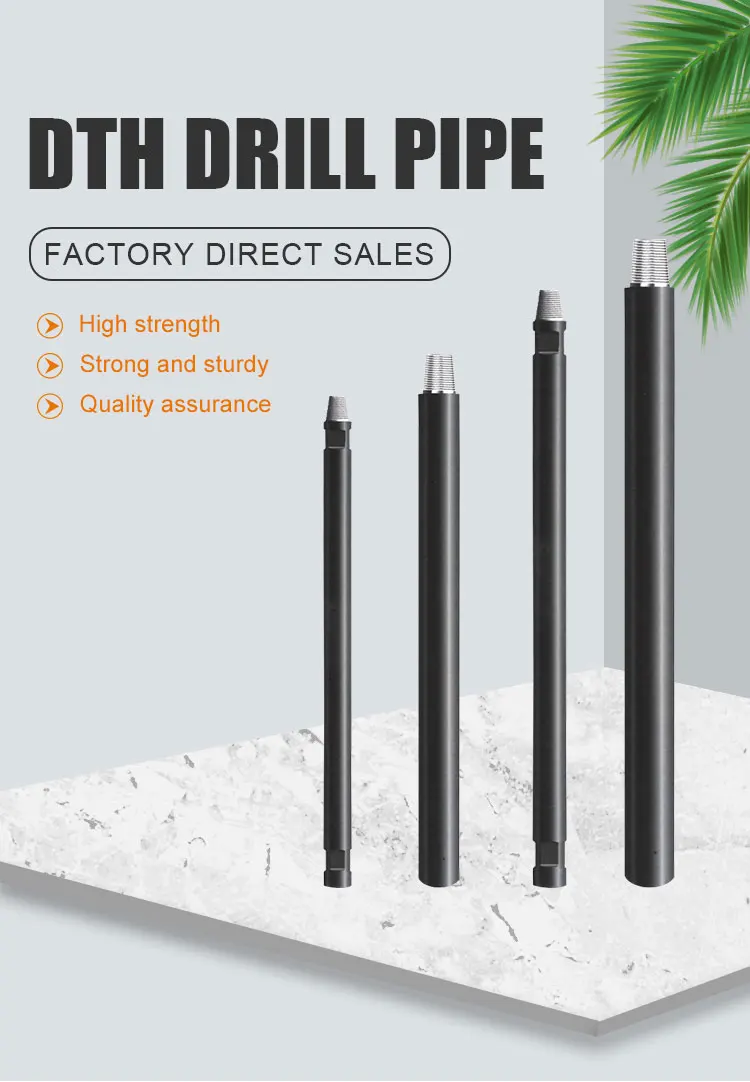 Dth Mining Drill Pipe 89mm 102mm Water Well Rock Drilling Rod Oil Api ...
