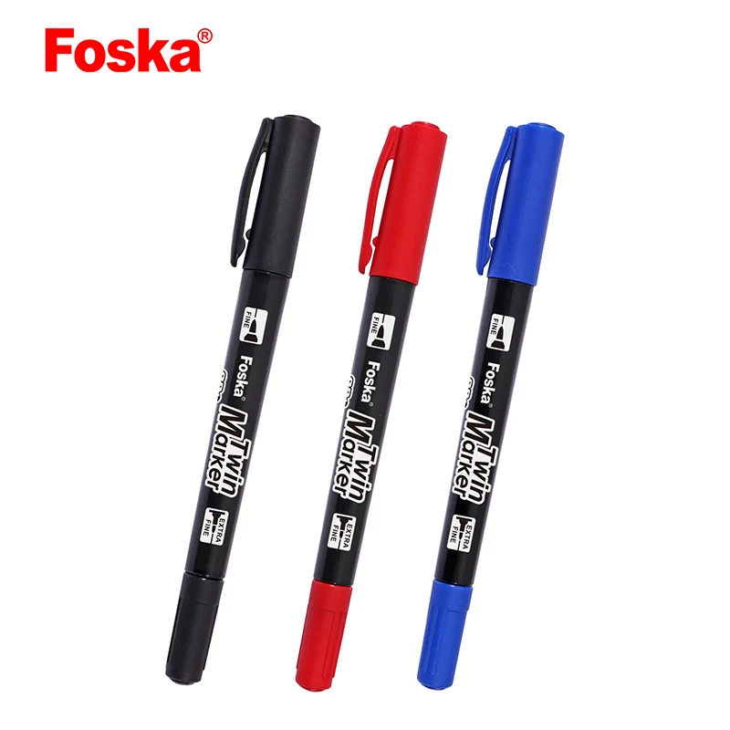 Foska Plastic Twin Cd Marker Pen - Buy Marker Pen cd Marker plastic ...