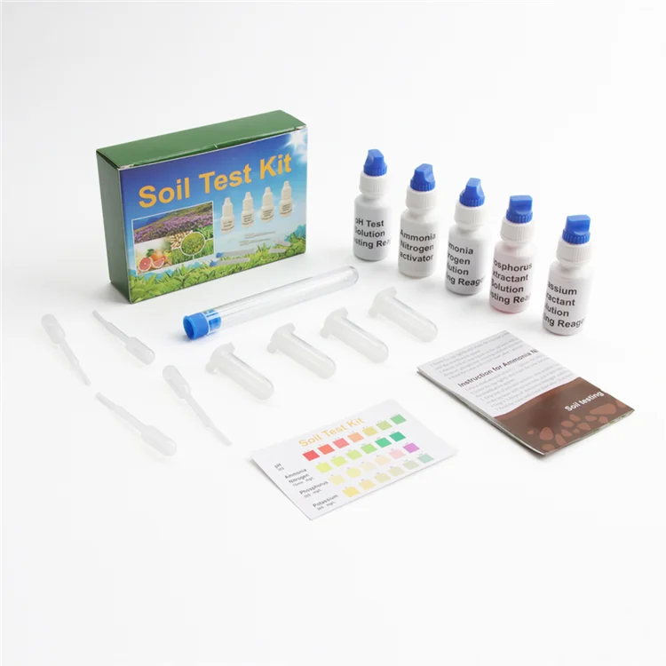 Wholesale Soil Water Reagent Test Kit For Ph,Npk Nitrogen,Phosphorous ...