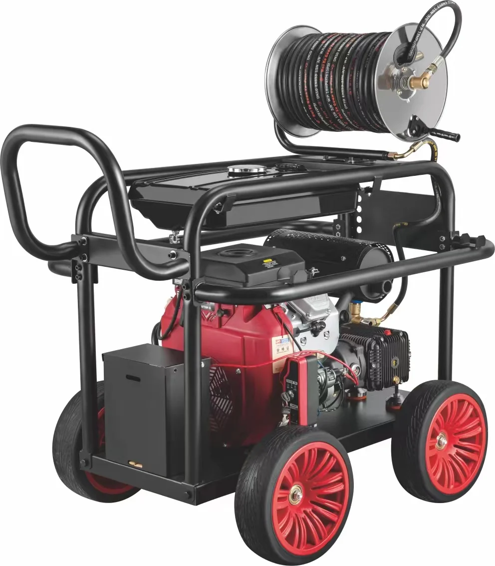 Double Cylinder Sewer Pipe Cleaning Equipment High Quality Pressure ...