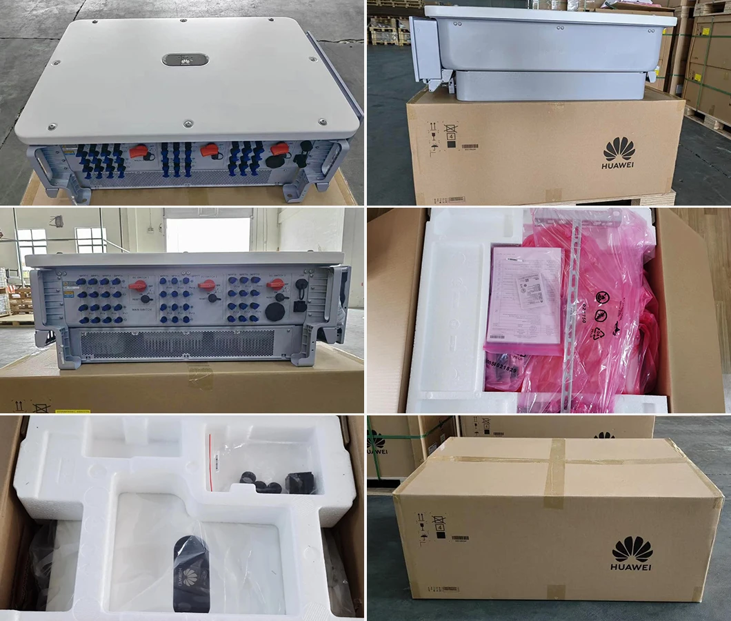 Huawei Grid Tie Inverter 20kw 50kw 60kw 70kw 216kw 300kw 3phase ...