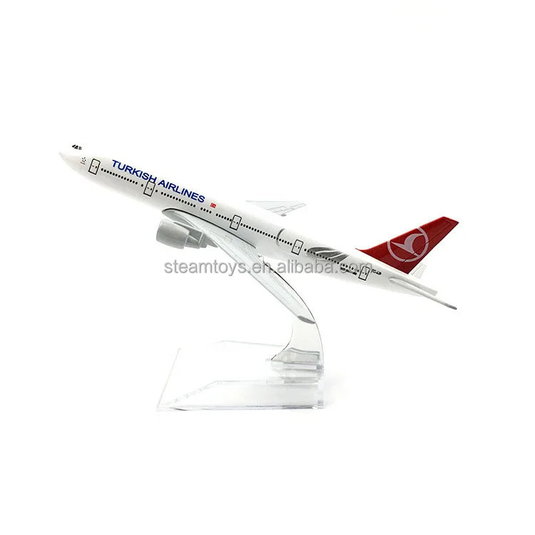 Hot Sale 1/400 Metal Aircraft Models Turkey Turkish Airlines Boeing 777 ...