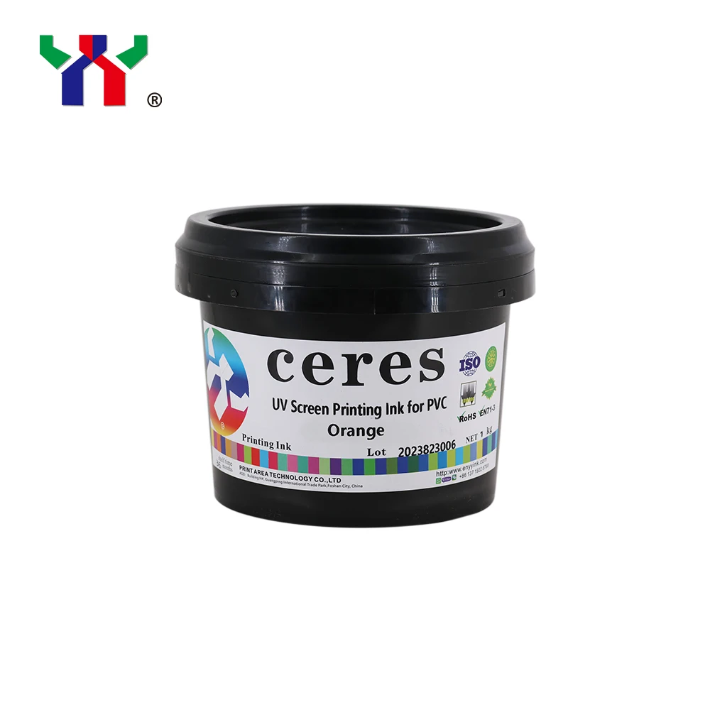 Higher Density of Color Ceres Spot Colors UV Screen Printing Ink for ...